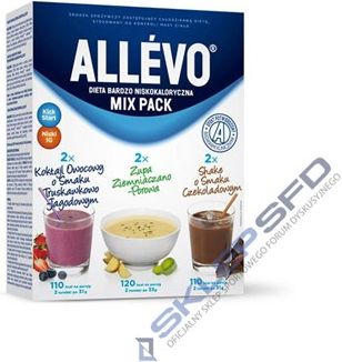 Kd-Allevo Dieta Mix Pack 6X31G - Ceny i opinie - Ceneo.pl