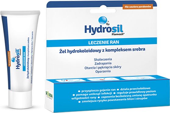 Hydrosil (Flamozil) leczenie ran żel 20g - Opinie, cena na Ceneo.pl