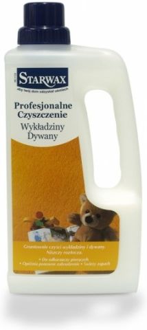 Starwax Profesjonalne Czyszczenie Dywanów I Wykładzin 1L - Opinie i atrakcyjne ceny na Ceneo.pl