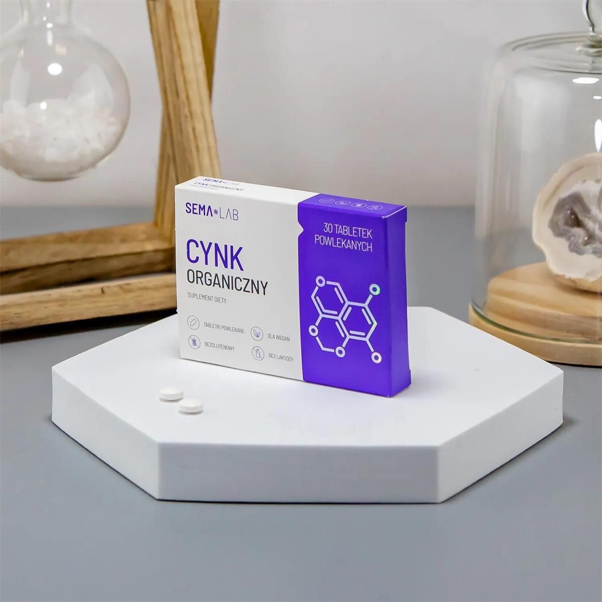 Cynk organiczny 30 tabletek - Opinie i ceny na Ceneo.pl