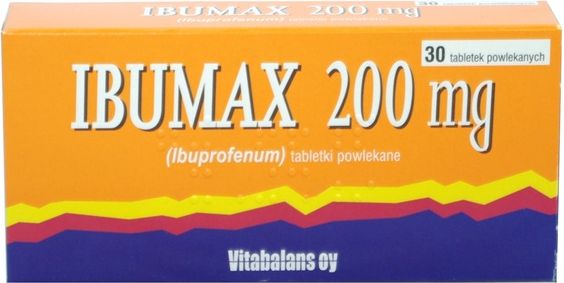 Leki przeciwbólowe Ibumax 200 Mg 30 Tabl. - Opinie i ceny na Ceneo.pl