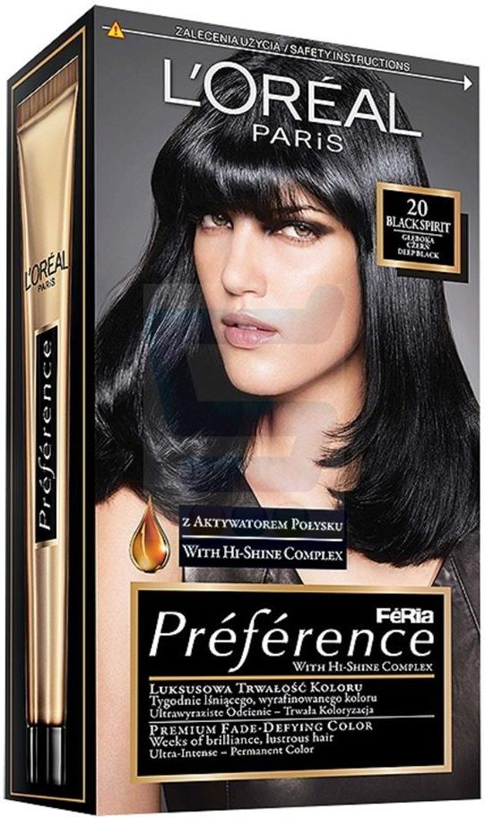 L'Oreal Feria Preference Color Booster Intensywna Głęboka Czerwień P46 ...