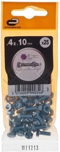 Standers Śruba Standers 6 Kątna Stal Ocynkowana 4x10mm 4mm 10mm - Opinie i ceny na Ceneo.pl