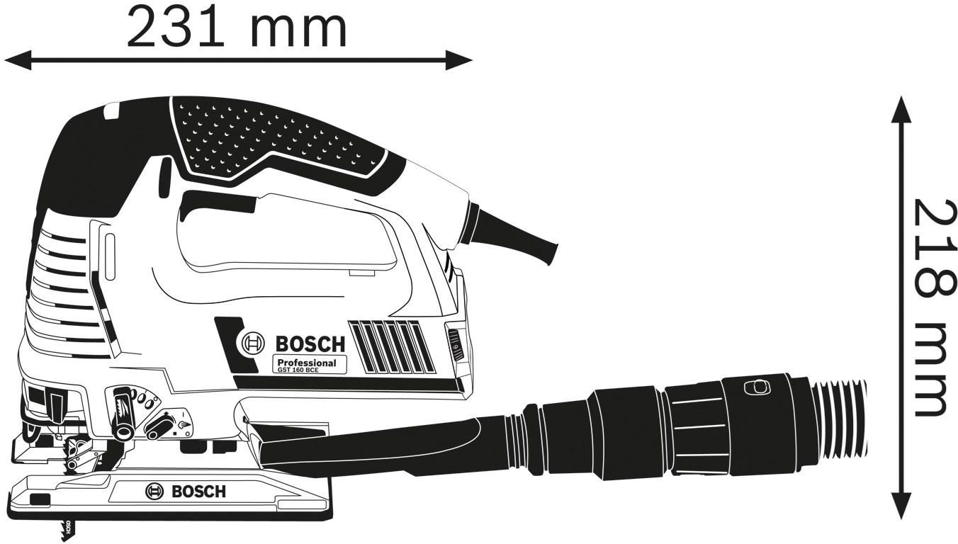 Wyrzynarka Bosch GST 160 BCE Professional 0601518000 - Opinie i ceny na ...