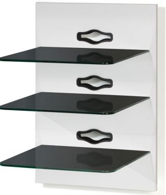 VCM Panel Xeno - 3 biały lakier / czarne szkło - Opinie i ceny na Ceneo.pl