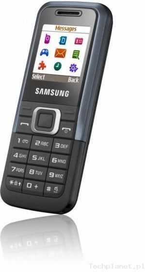 Samsung E1120 czarno-srebrny - Cena, opinie na Ceneo.pl