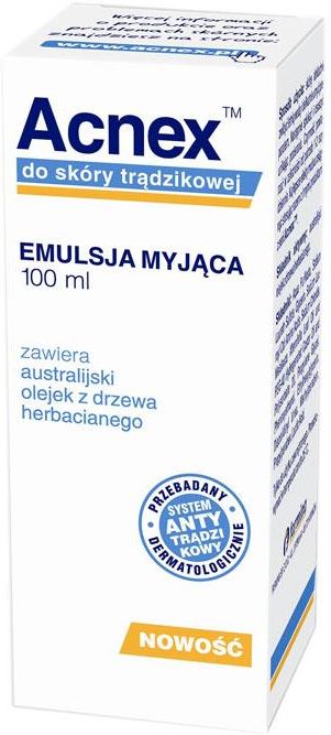 ACNEX emulsja myjąca 100 ml - Opinie i ceny na Ceneo.pl