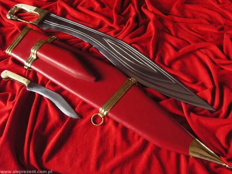 HISTORYCZNA MACHAIRA, FALCATA Z POCHWĄ I SZTYLETEM - Ceny i opinie ...