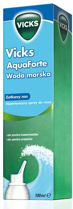 Vicks AquaForte spray do nosa 100ml - Opinie i ceny na Ceneo.pl