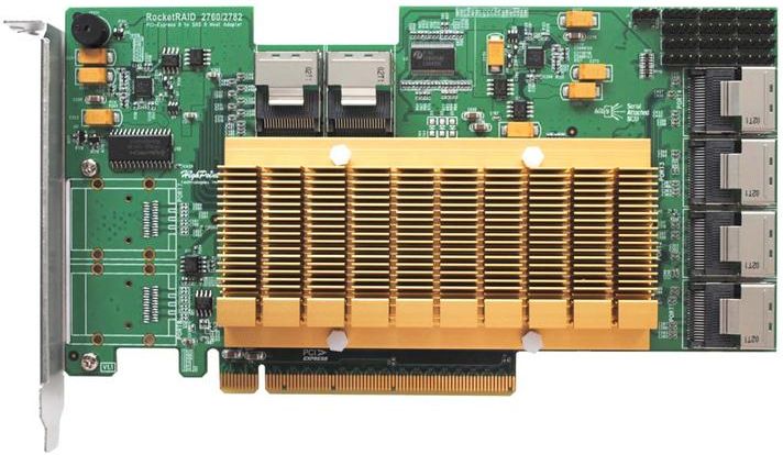 Kontroler HighPoint RocketRAID 2760A SAS/SATA (HPT-RR2760A) - Opinie i ...