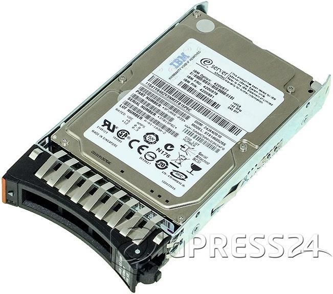 Dysk serwerowy IBM 146GB 2,5cala 15K SAS 6Gbps Hot Swap SFF (42D0678 ...
