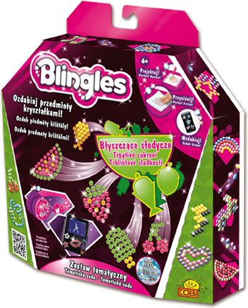 Cobi Blingles Zestaw Tematyczny Błyszczące Słodycze 93503A - Ceny i ...