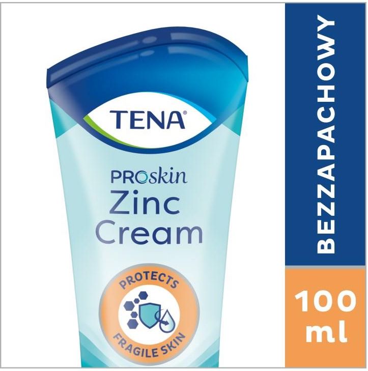 TENA Zinc Cream Krem łagodzący z cynkiem 100ml - opinie, komentarze o ...