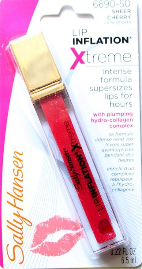 Sally Hansen Lip Inflation Xtreme Błyszczyk Sheer Cherry - Opinie i ...
