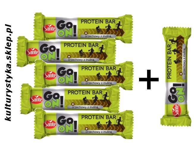 Sante Go On Protein Bar 50G (5 Batonów + 1 Baton) - Ceny i opinie ...