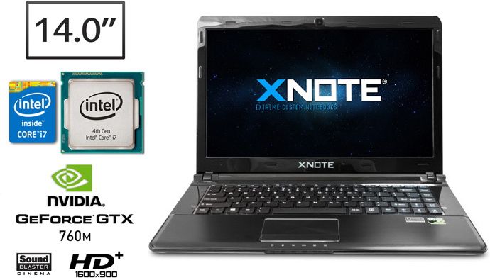 XNOTE 1492 14 HD+ i7-4702MQ 8GB 1TB GTX 760M - Opinie i ceny na Ceneo.pl
