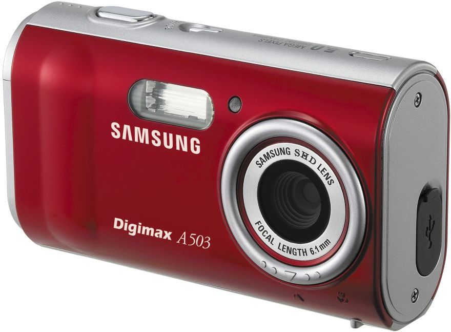 Aparat cyfrowy Samsung Digimax A503 - Ceny i opinie na Ceneo.pl