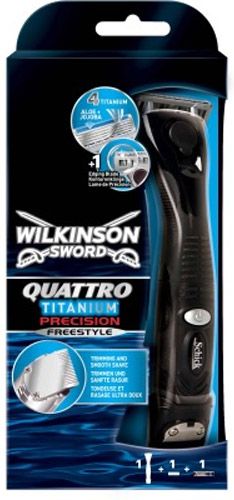 Wilkinson Sword Quattro Titanium Precision Freestyle Maszynka 1 szt ...