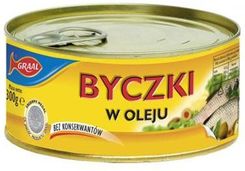 GRAAL Byczki w oleju 300g - Ceny i opinie - Ceneo.pl