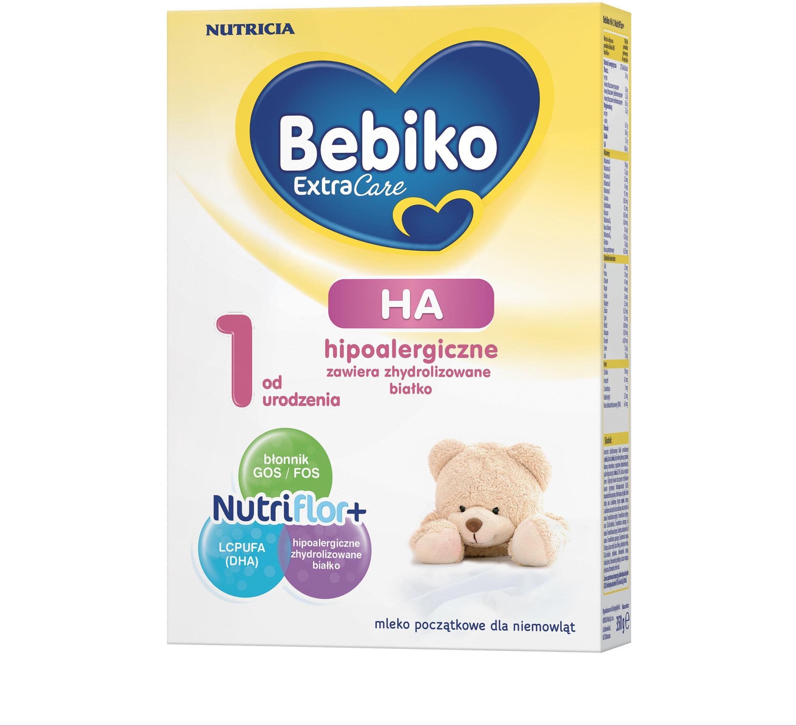 Bebiko Extra Care HA 1 Specjalistyczne hipoalergiczne mleko początkowe ...
