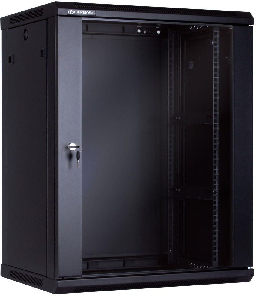 LINKBASIC RACK WALL-MOUNTING CABINET 15U 450MM BLACK (WCB15-645-BAA-C ...
