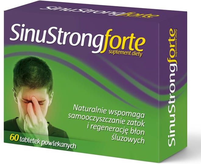 Sinustrong Forte X 60 Tabl. - Opinie i ceny na Ceneo.pl