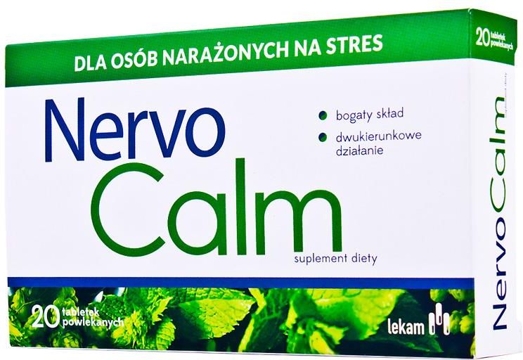 Tabletki NervoCalm 20 szt. - Opinie i ceny na Ceneo.pl