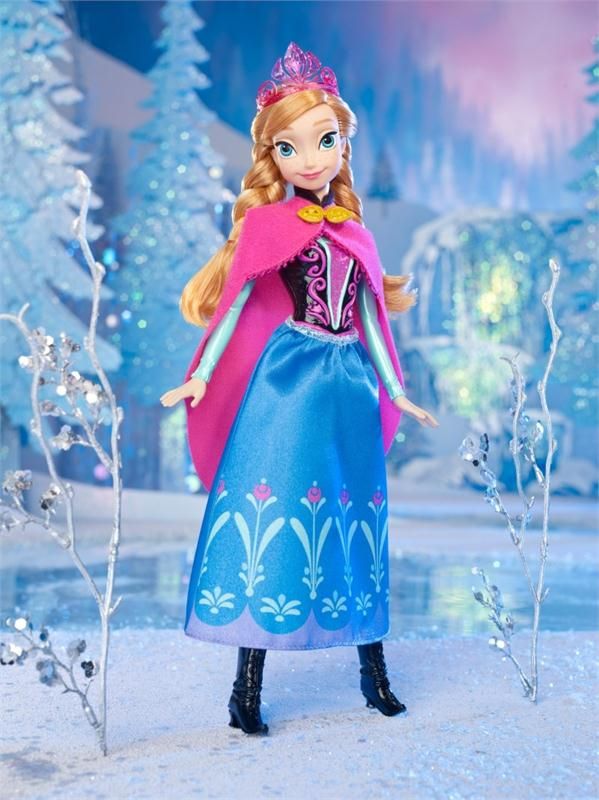 Lalka Mattel Disney Frozen Błyszcząca Anna Y9958 - Ceny i opinie - Ceneo.pl