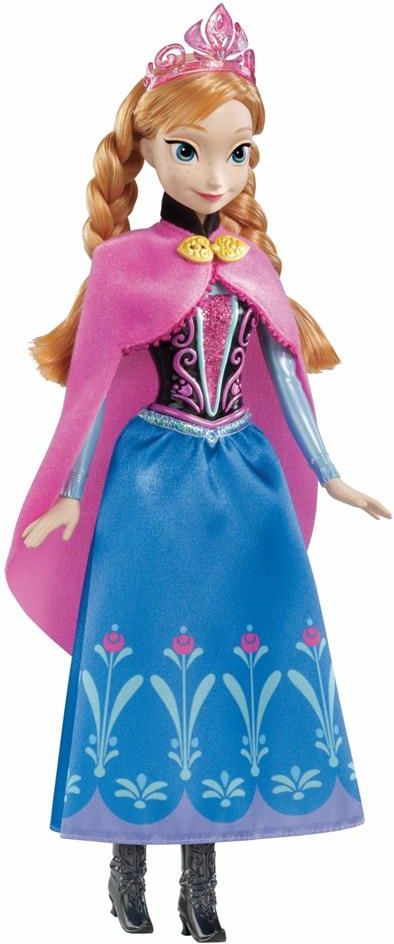 Lalka Mattel Disney Frozen Błyszcząca Anna Y9958 - Ceny i opinie - Ceneo.pl