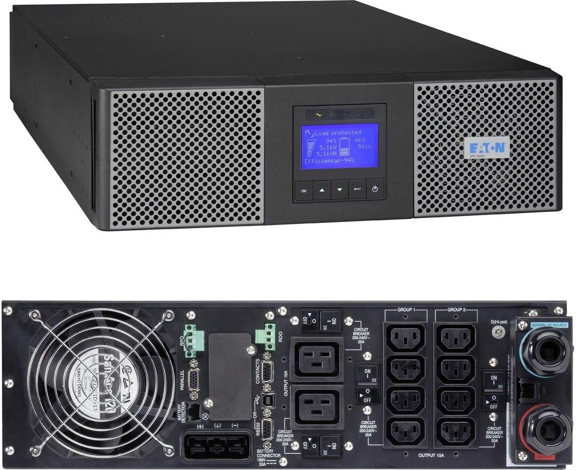 Zasilacz UPS Eaton 9PX 6000i RT3U Netpack (9PX6KiRTN) - Opinie i ceny ...