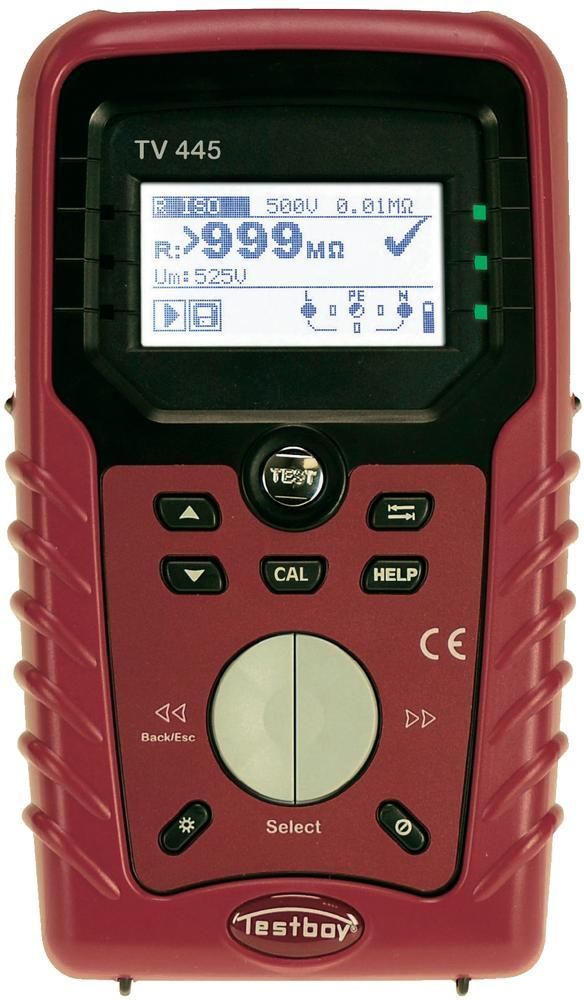 Testboy Tester instalacji TV 445 DIN VDE 0100-600 VE E801 - Inne ...