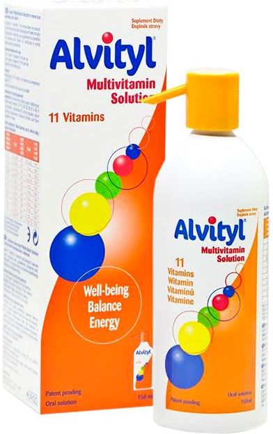 Alvityl Multivitamin Solution dla dzieci 150 ml - Opinie i ceny na Ceneo.pl