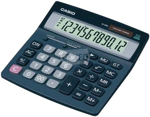 Kalkulator Casio D-20L - Ceny i opinie - Ceneo.pl