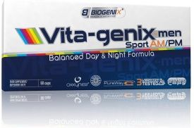 Biogenix Vita-Genix Am/Pm 60 Kaps - Opinie i ceny na Ceneo.pl