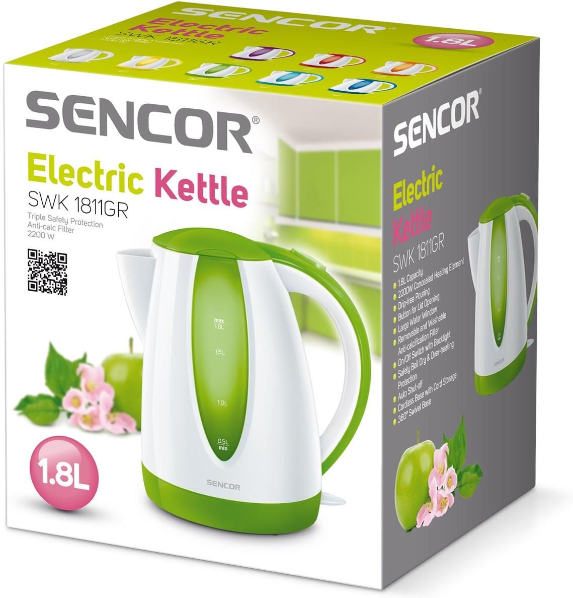 Czajnik Sencor SWK 1811GR - Opinie i ceny na Ceneo.pl