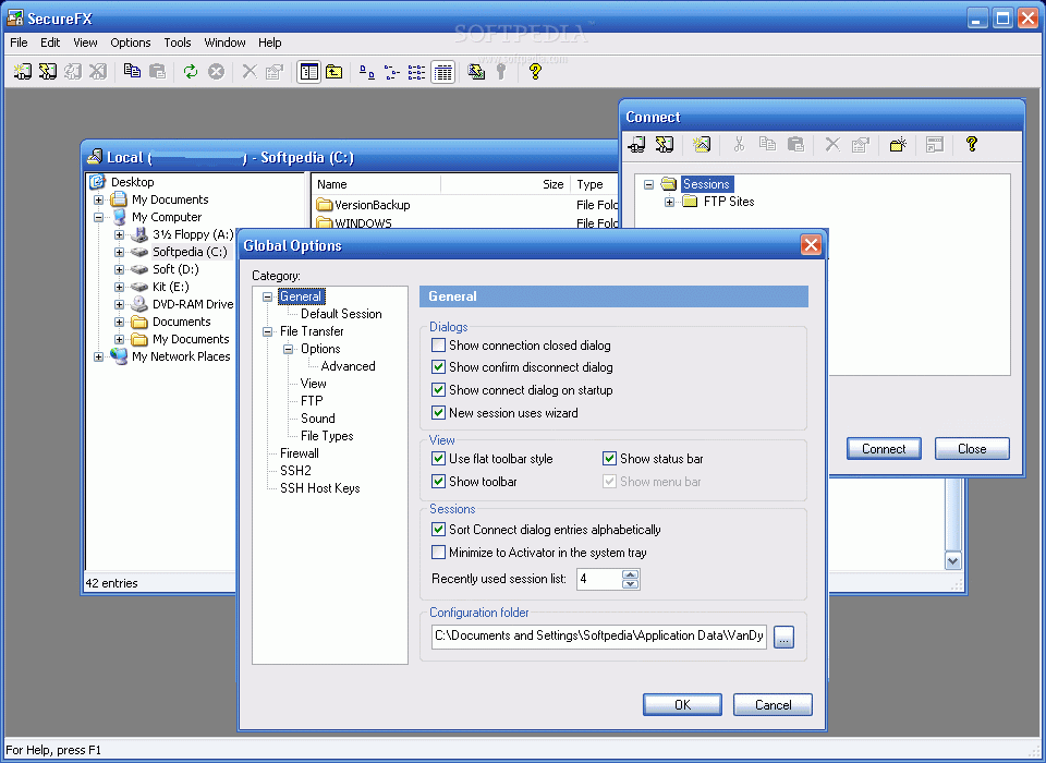 VanDyke Software Upgrade SecureFX to SecureFX 6.x with 1 Year Updates ...