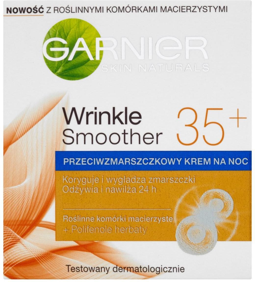 Krem do twarzy Garnier Skin Naturals Wrinkle Smoother 35+ Krem na noc ...