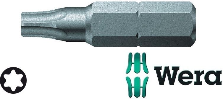 Wera Bit sześciokątny Torx Plus 6IP x 25 mm, typ 867/1 z IP ...