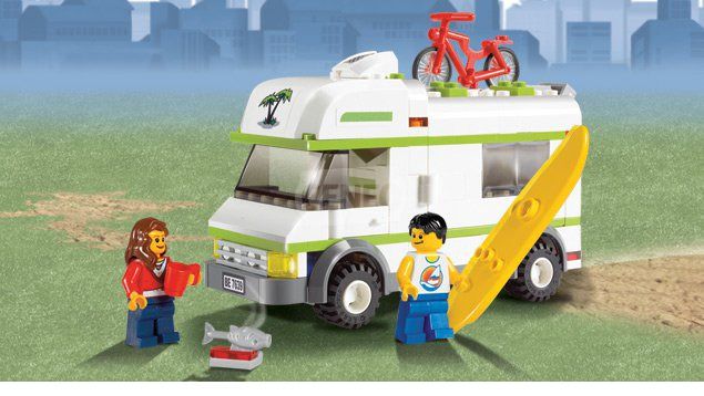 LEGO 7639 City Samochód Kempingowy - Ceny i opinie - Ceneo.pl