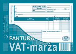 Michalczyk & Prokop Faktura Vat Marża A5 Oryginał + Kopia (193-3 ...