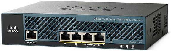 Cisco 2504 Wireless Controller with 50 Acces Points Licenses (AIR ...
