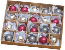 Vitbis Bombki Gładkie srebrny grafit 20szt. - Opinie i atrakcyjne ceny ...