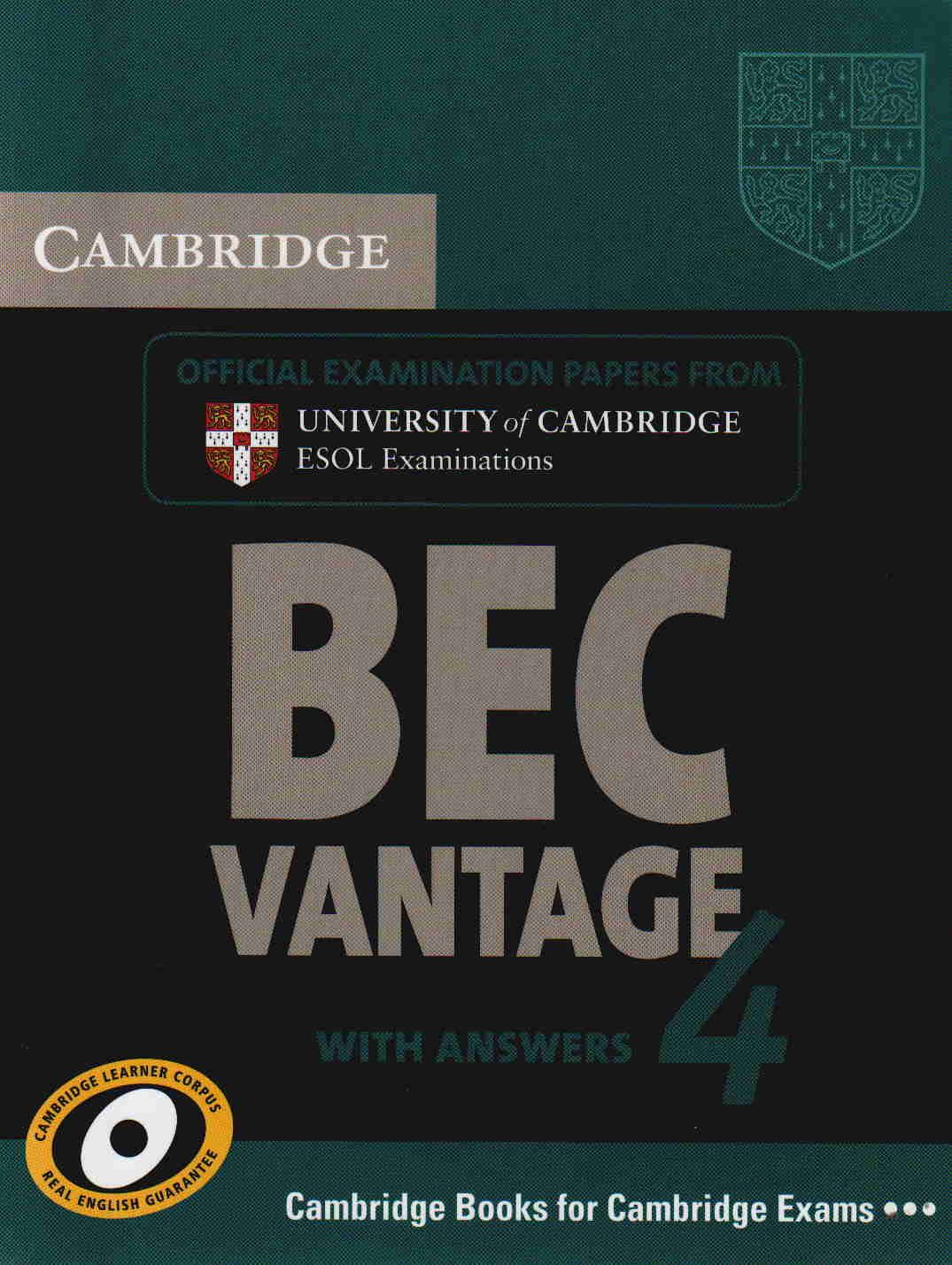 Cambrigde BEC Vantage 4 with answers - ceny i opinie - Ceneo.pl