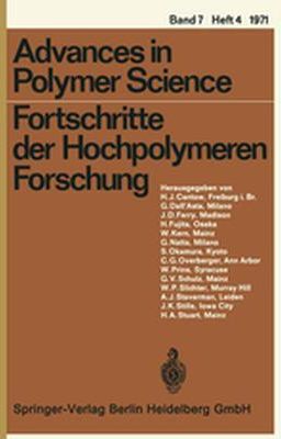 Advances in Polymer Science 7/4 - Literatura obcojęzyczna - Ceny i ...