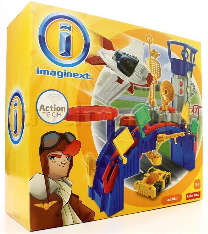 Fisher-Price Imaginext City Lotnisko BDY37 - Ceny i opinie - Ceneo.pl
