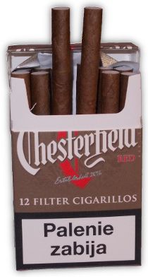 Cygaretki Chesterfield Red 12 szt - Ceny i opinie - Ceneo.pl