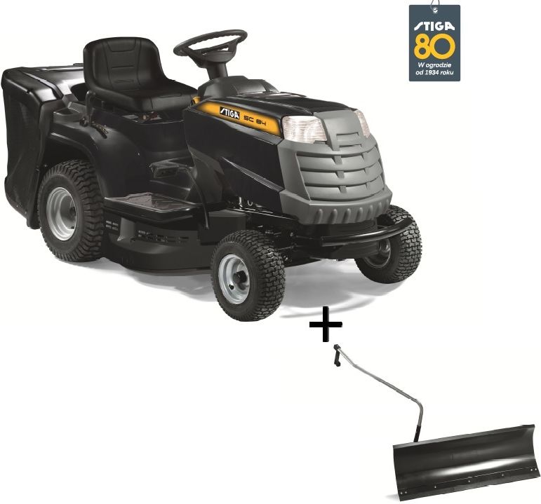 Stiga Estate Black Master Sc 84 Pług - Ceny i opinie - Ceneo.pl