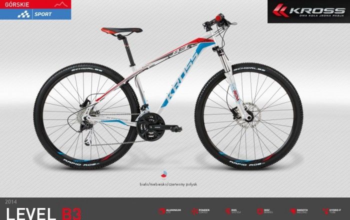 Kross Level B3 29 2014 - Rowery Górskie Męskie - Ceny i opinie Ceneo.pl