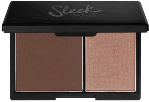 Sleek Contour Kit zestaw 2w1 do konturowania twarzy Medium - Opinie i ...
