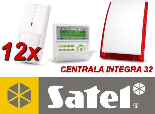 Satel Zestaw Alarmowy Integra 32 Czujki Ivory - opinie i ceny na Ceneo.pl